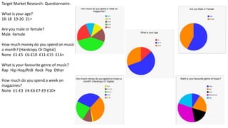Target audience research questionnaire | PPT