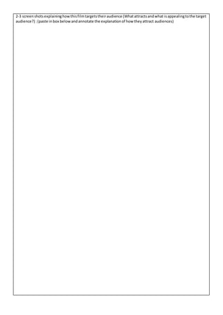 Target audience research worksheet | DOCX