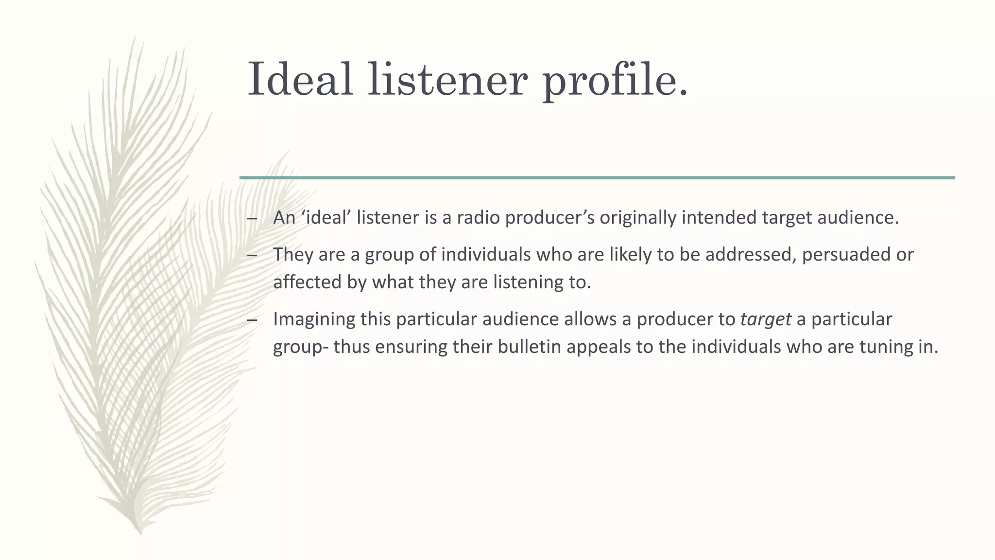 Target audiences in media | PPTX