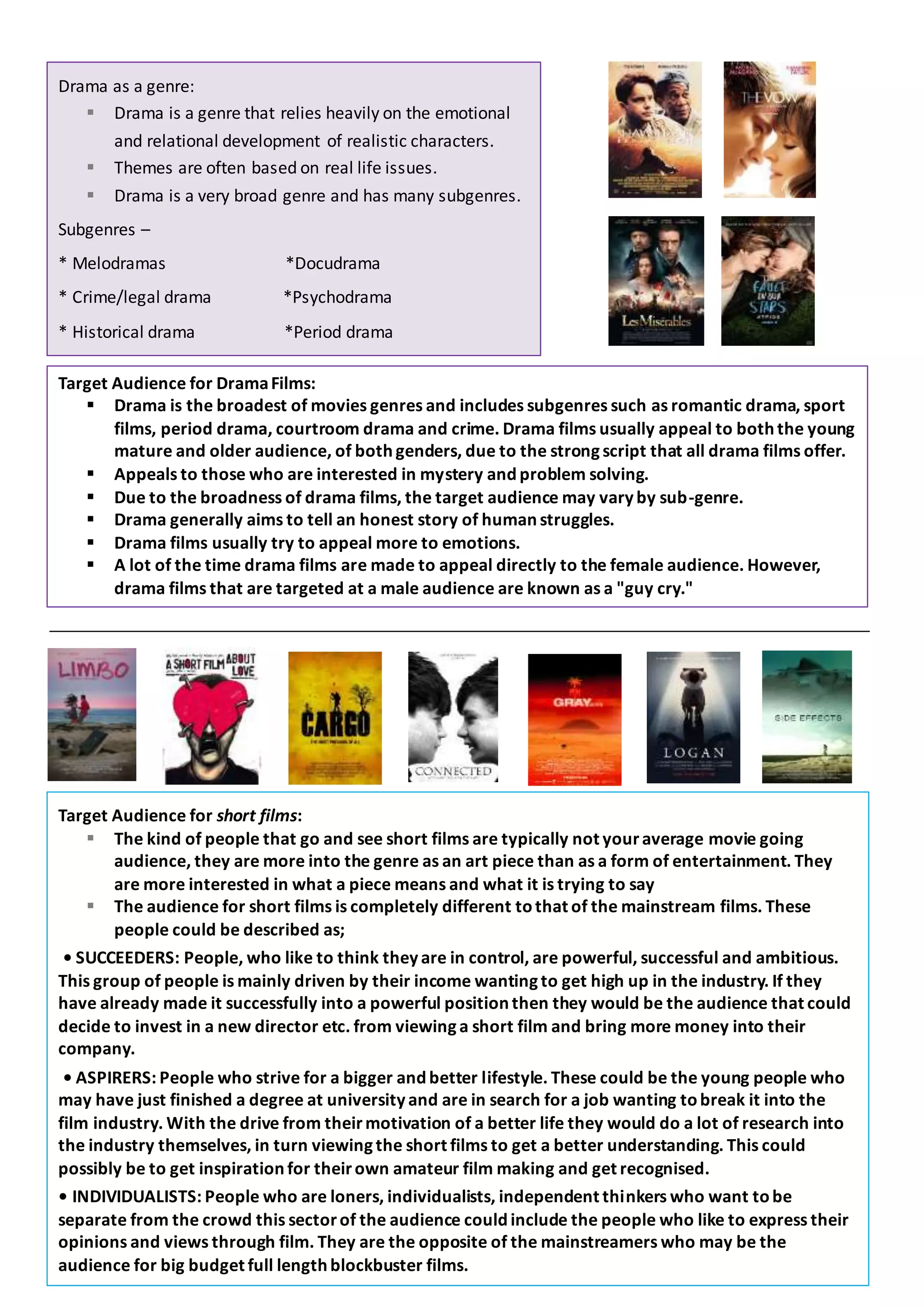 Target audience | DOCX