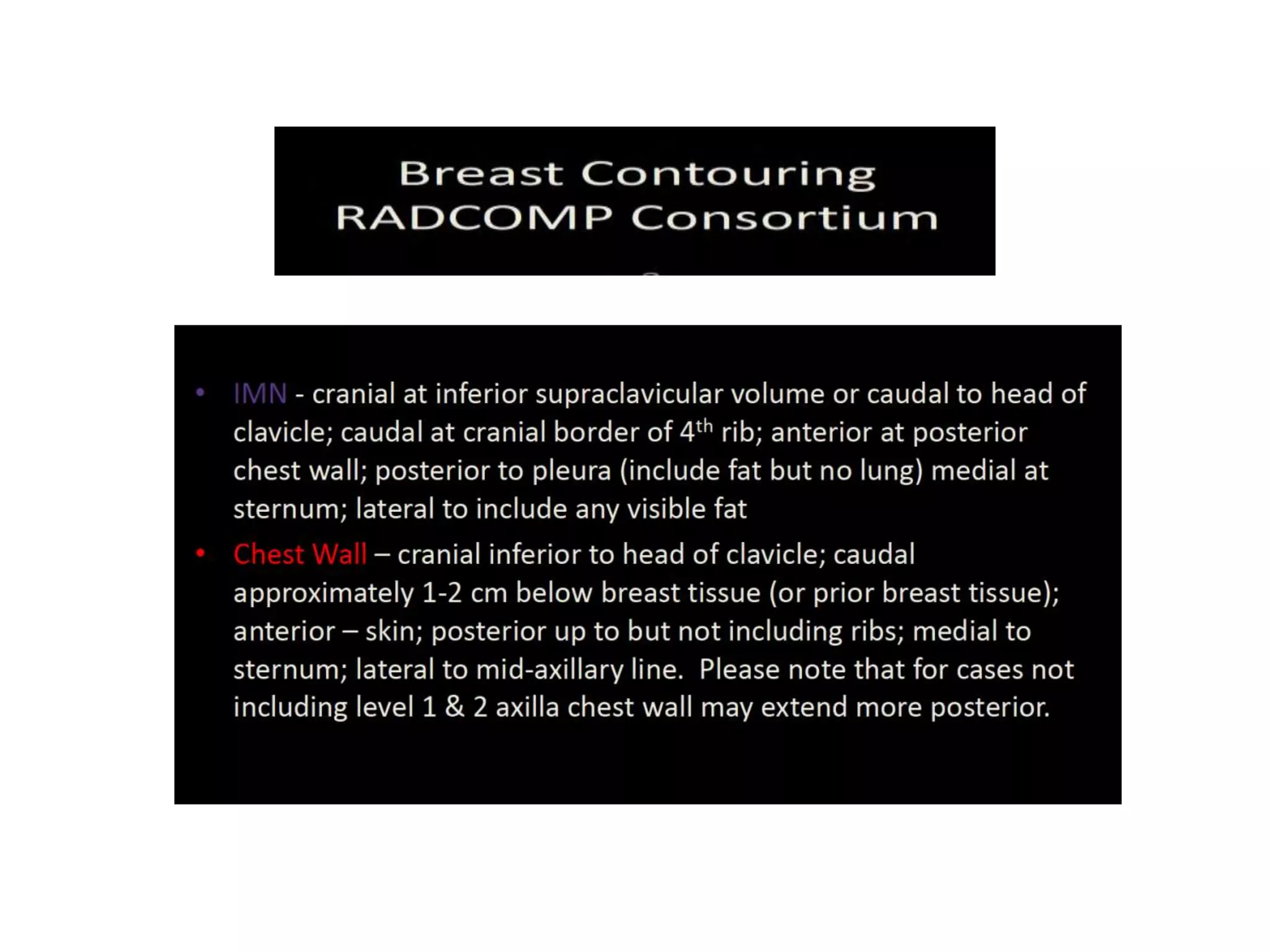 RADIOTHERAPY TARGET DELINEATION IN BREAST CANCER | PPTX