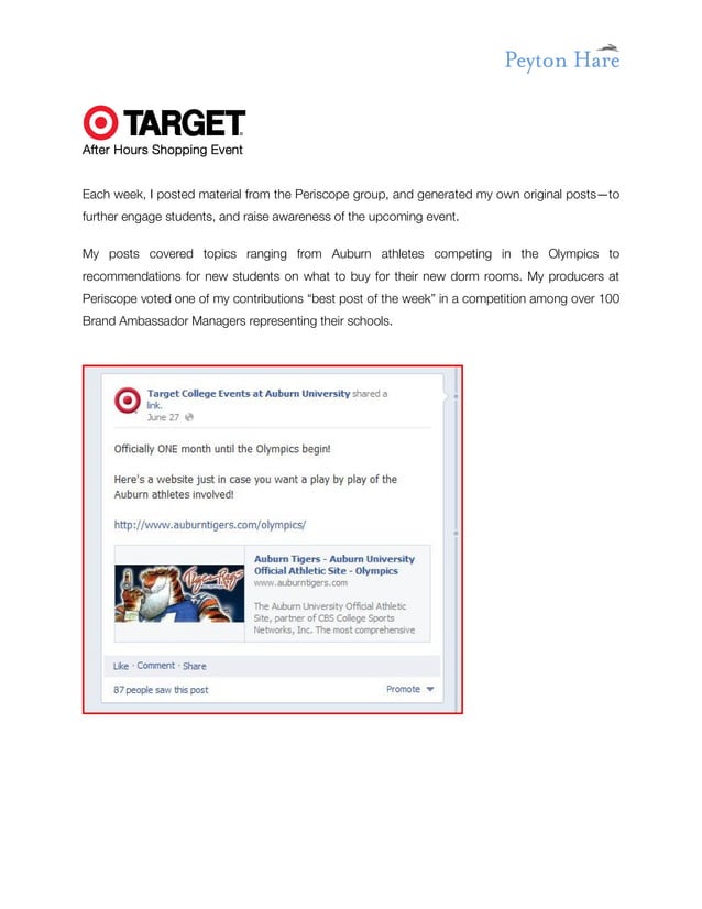 Target case study | PDF
