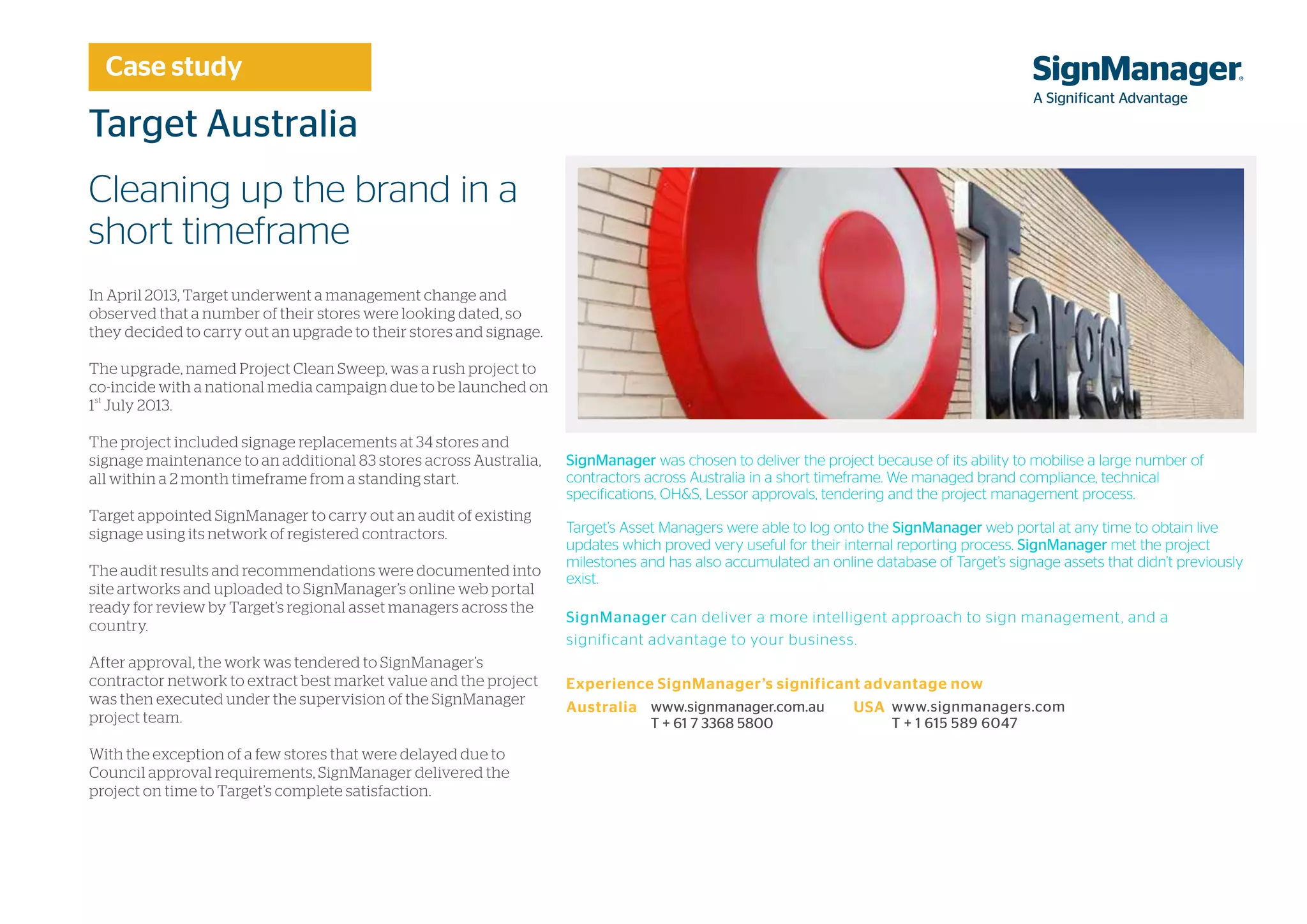 Target case study | PDF