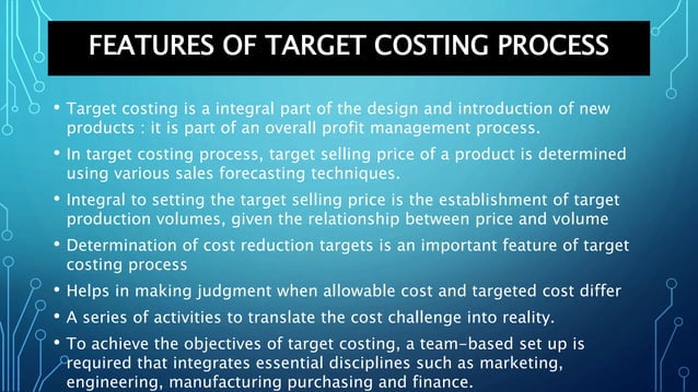 Target Costing.pptx | Business Administration | Business