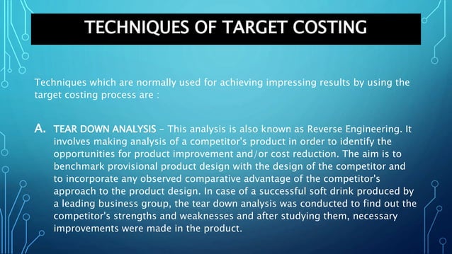 Target Costing.pptx | Business Administration | Business