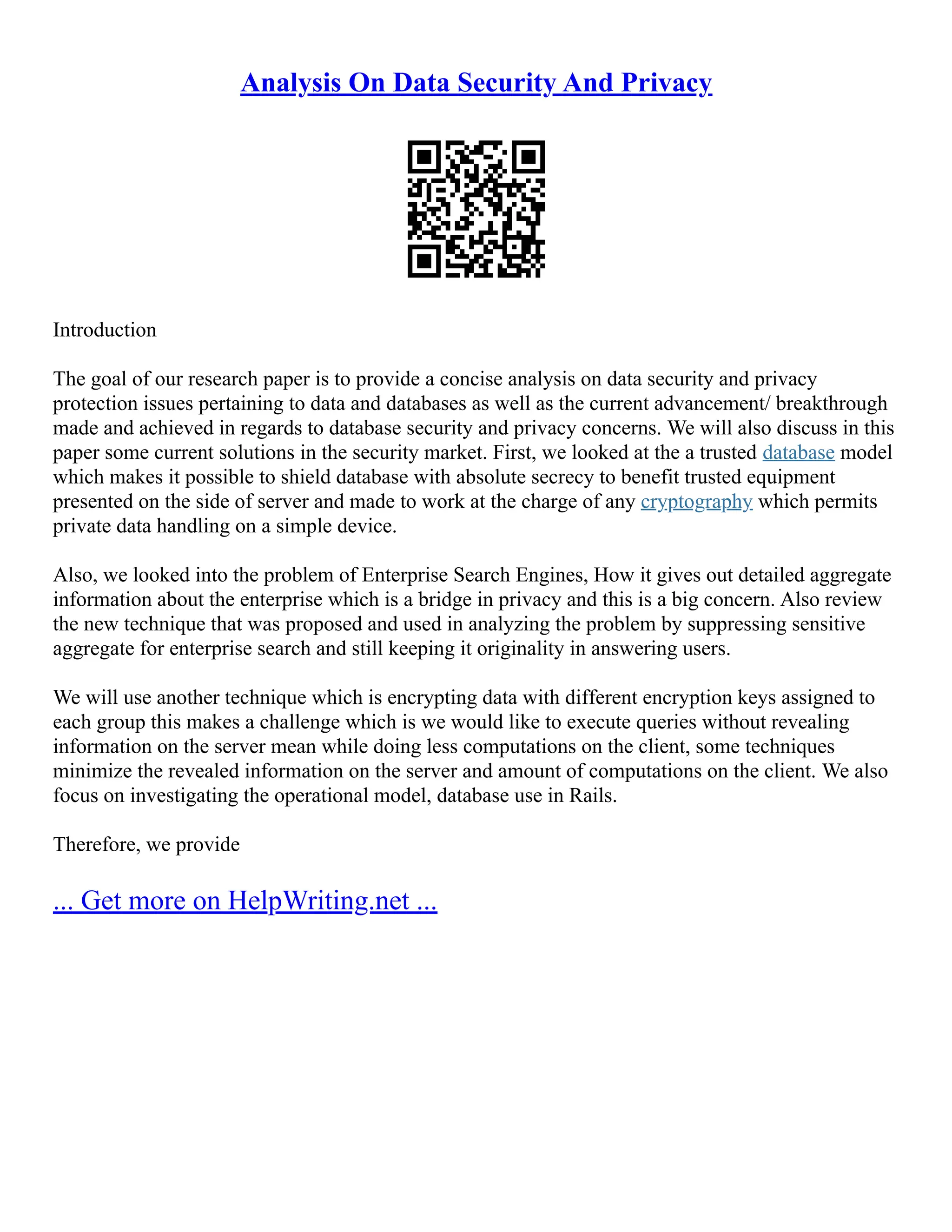 Target Data Security Breach Case Study | PDF