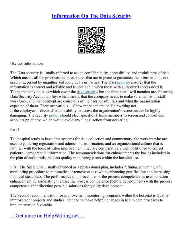 Target Data Security Breach Case Study | PDF