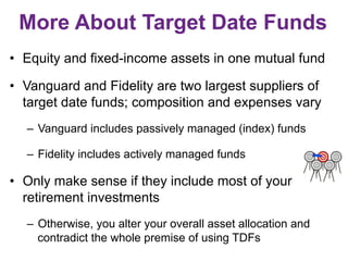 The Ins & Outs of Target Date Funds and the TSP Lifecycle Fund | PDF