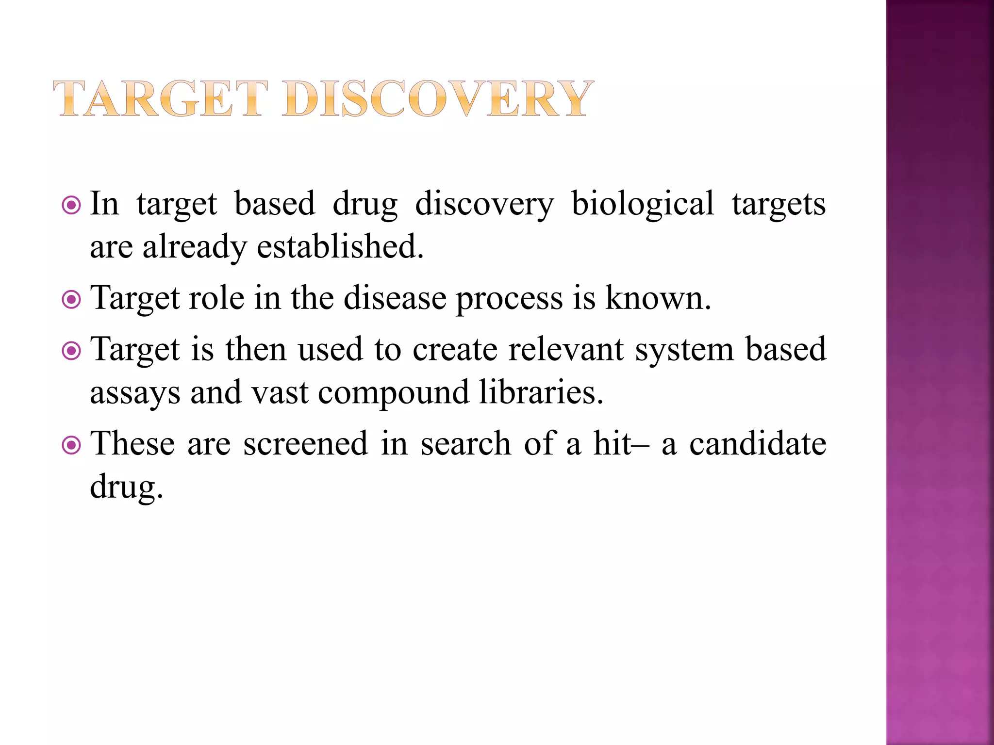 Target discovery and validation | PPTX