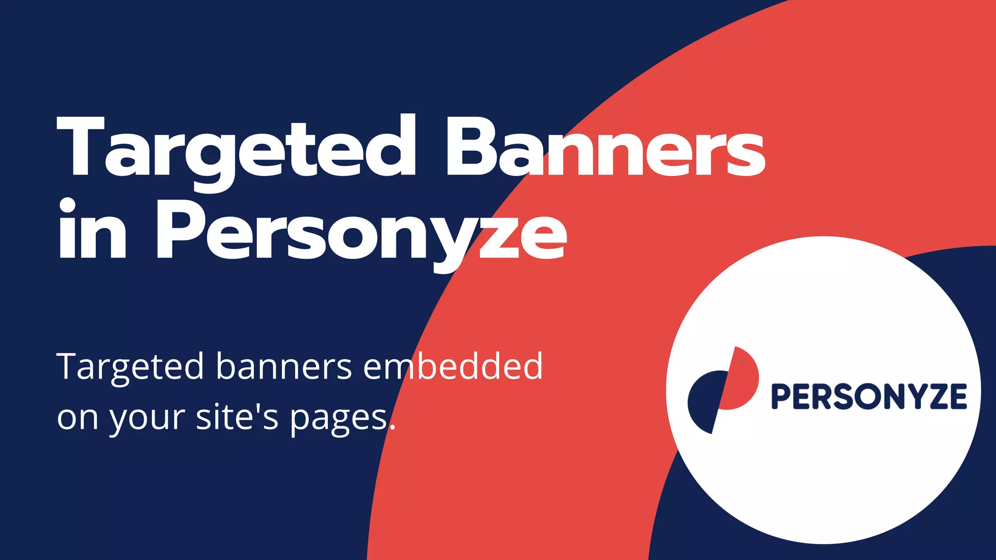Targeted Banners in Personyze | PPT