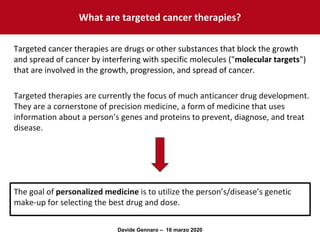 Targeted Cancer Therapies | PPT