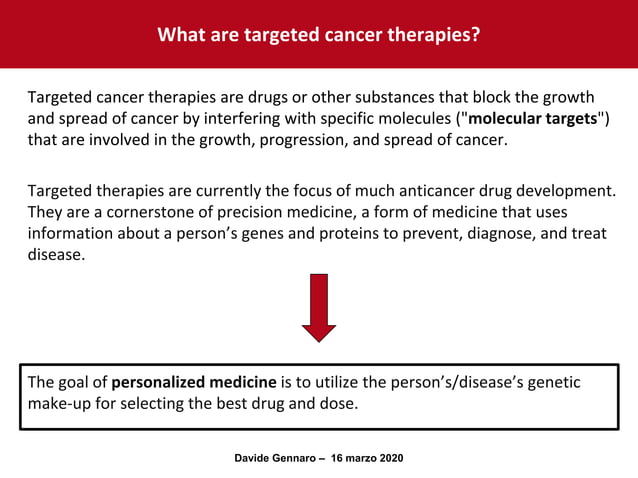 Targeted Cancer Therapies | PPT