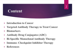 Targeted cancer therapy | PPTX