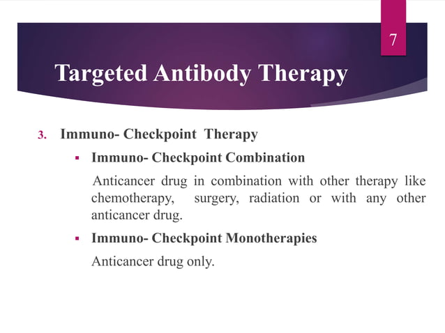 Targeted cancer therapy | PPTX | Cancer | Diseases and Conditions