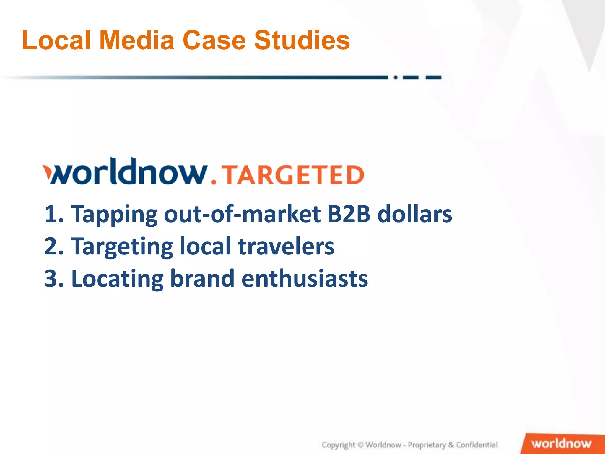 Targeted Display Case Studies | PPT