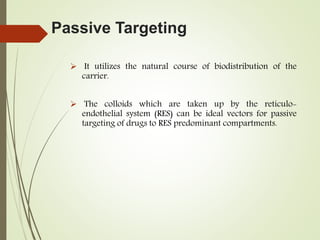 Targeted drug delivery | PPTX