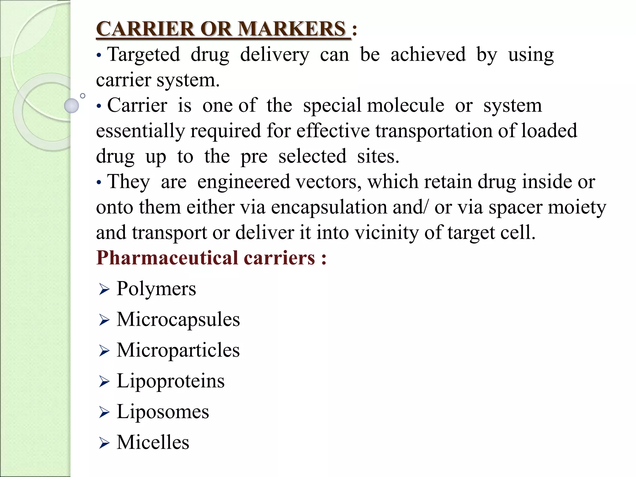 Targeted drug delivery system | PPT