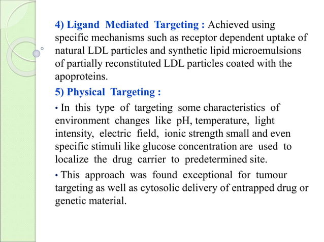 Targeted drug delivery system | PPT