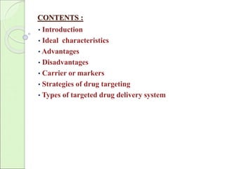 Targeted drug delivery system | PPT