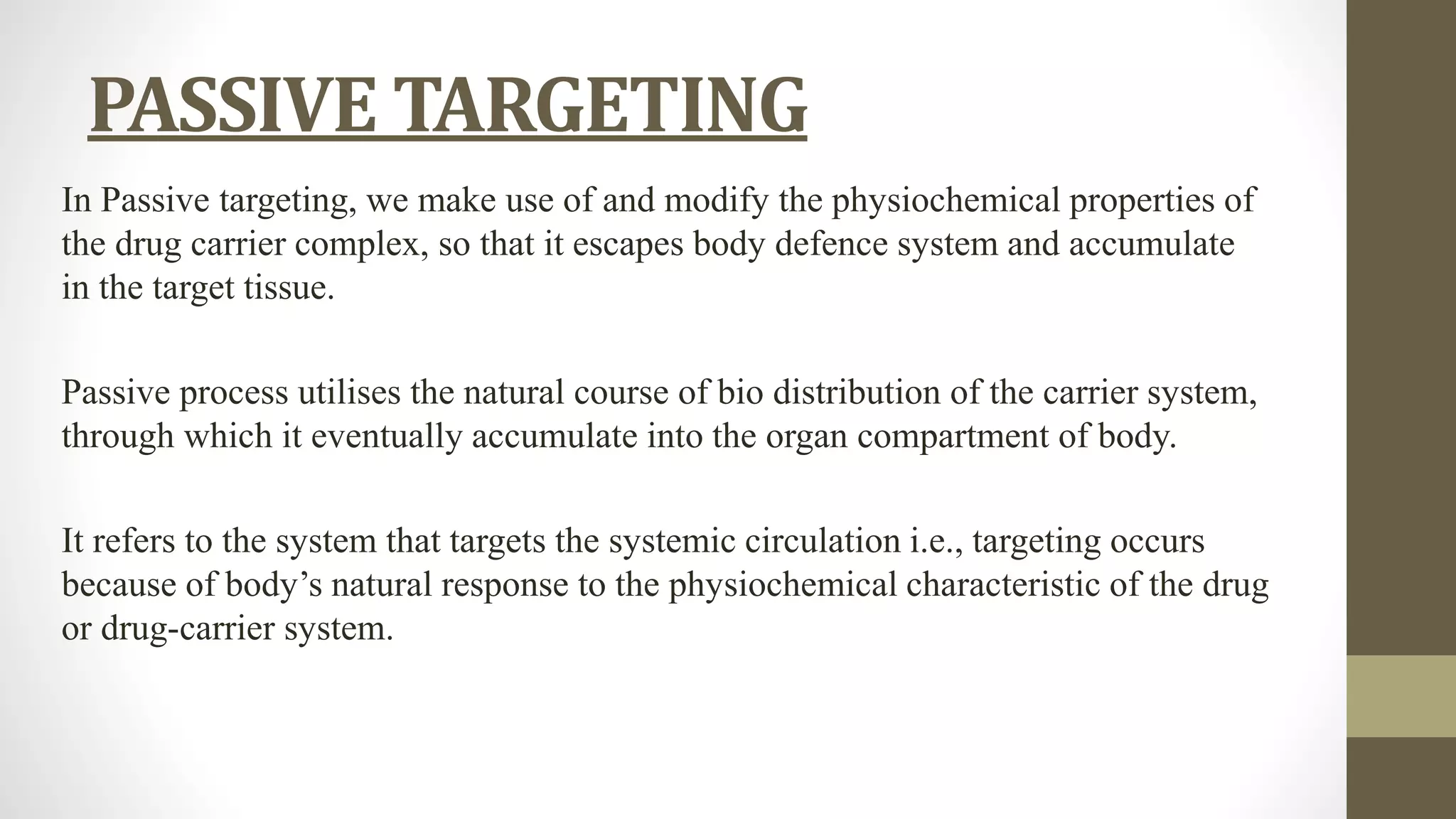 Targeted drug delivery system | PPTX