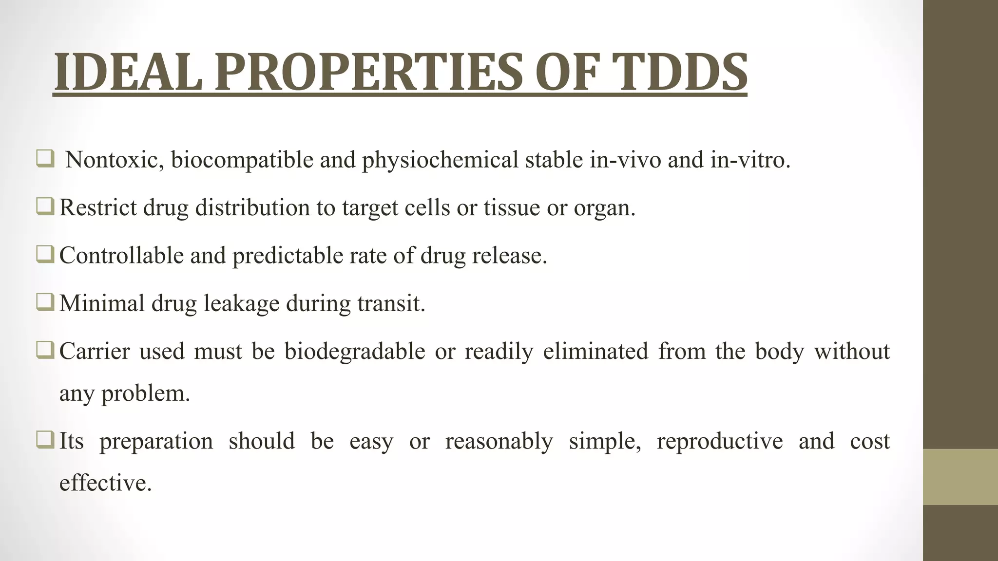 Targeted drug delivery system | PPTX