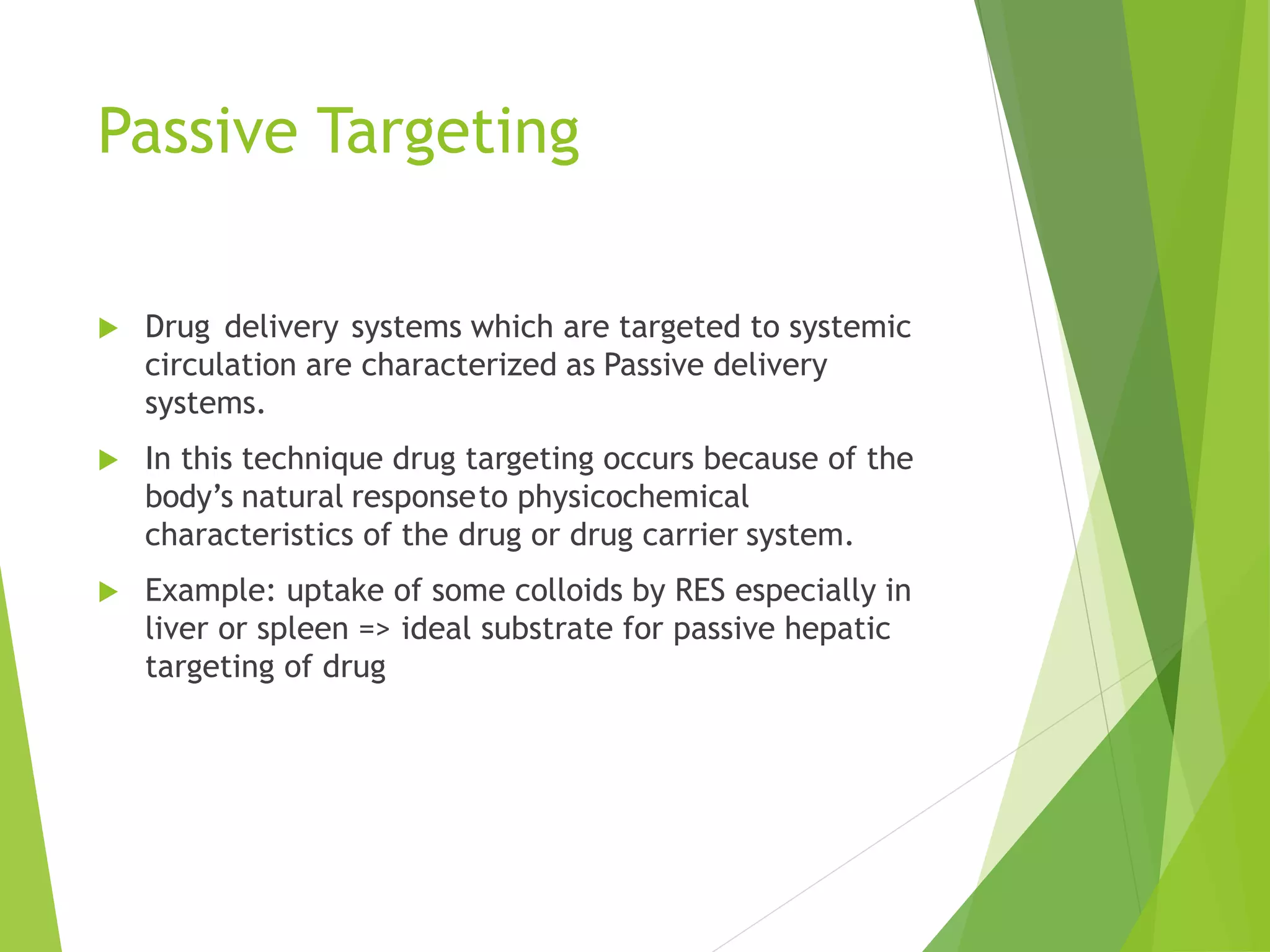 Targeted drug delivery system | PPTX