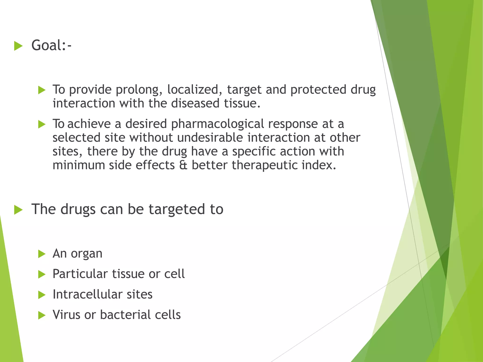 Targeted drug delivery system | PPTX