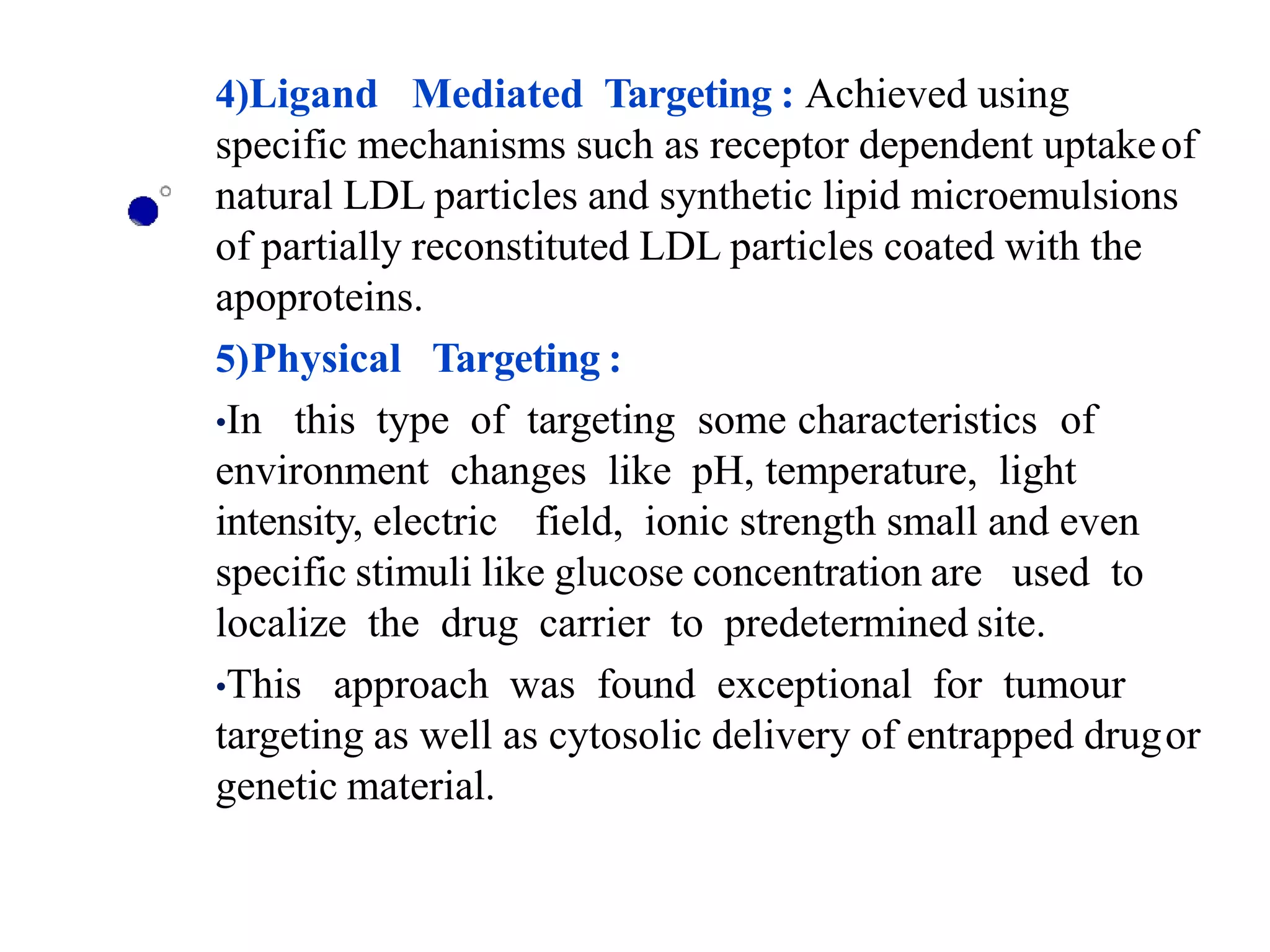 Targeted drug delivery system | PPTX