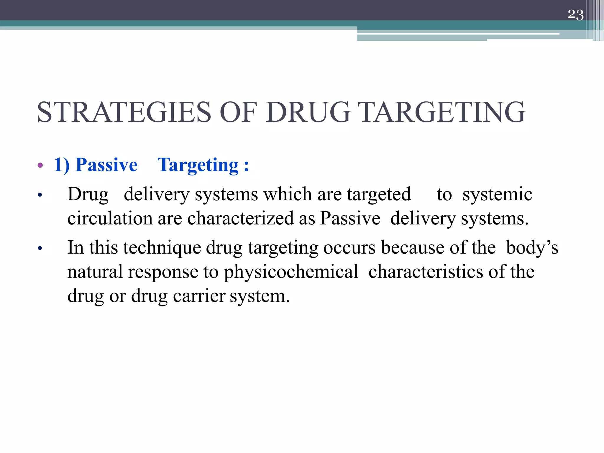 Targeted drug delivery system | PPTX