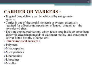 Targeted drug delivery system | PPTX