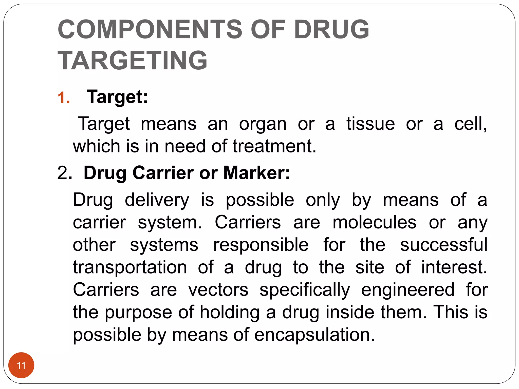 Targeted drug delivery system | PPTX