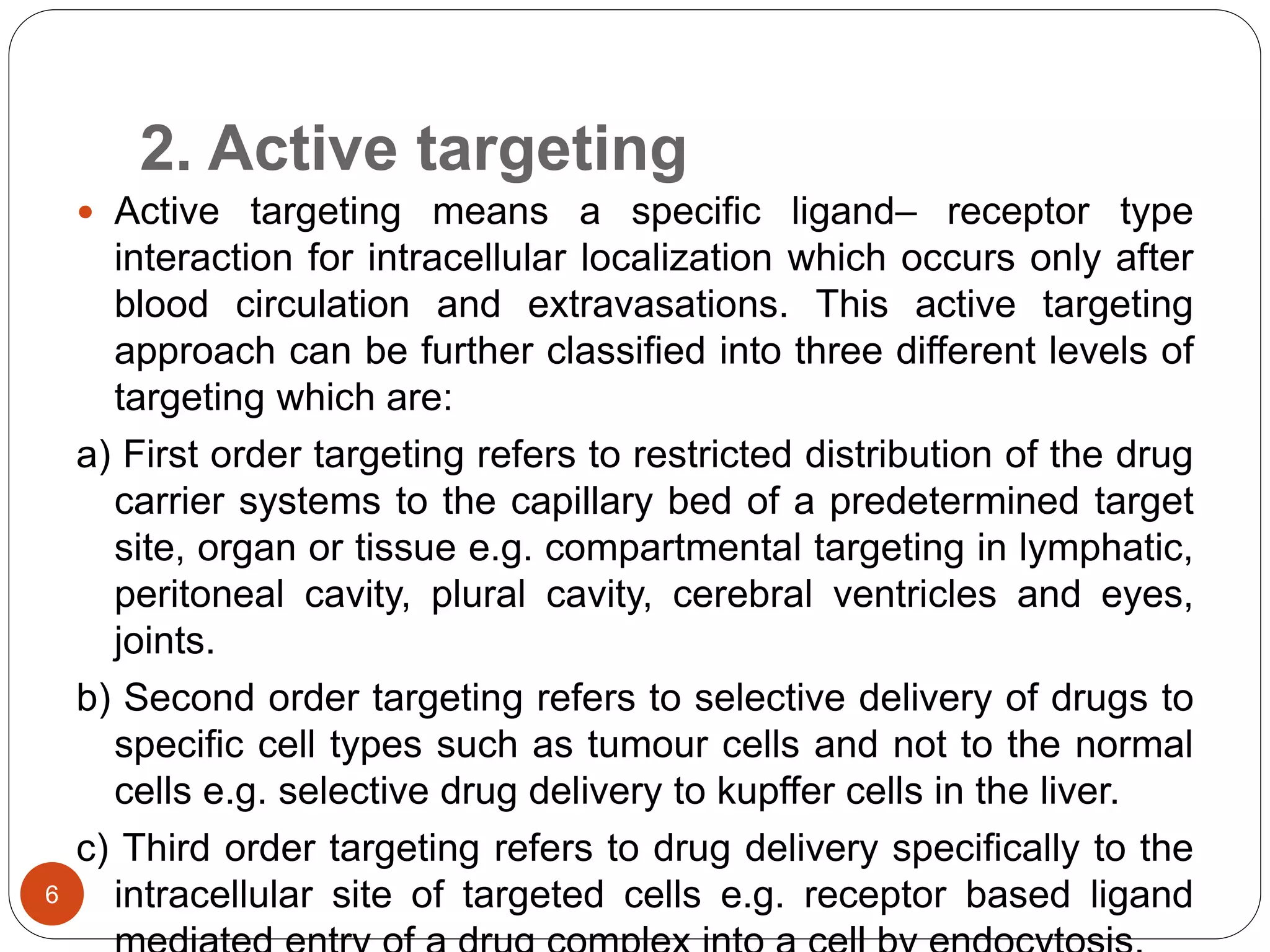 Targeted drug delivery system | PPTX