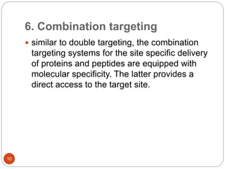 Targeted drug delivery system | PPTX