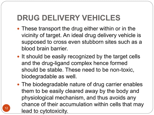 Targeted drug delivery system | PPTX