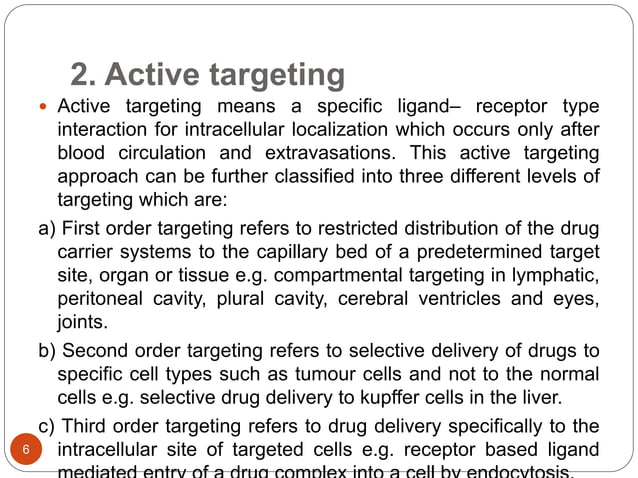 Targeted drug delivery system | PPTX