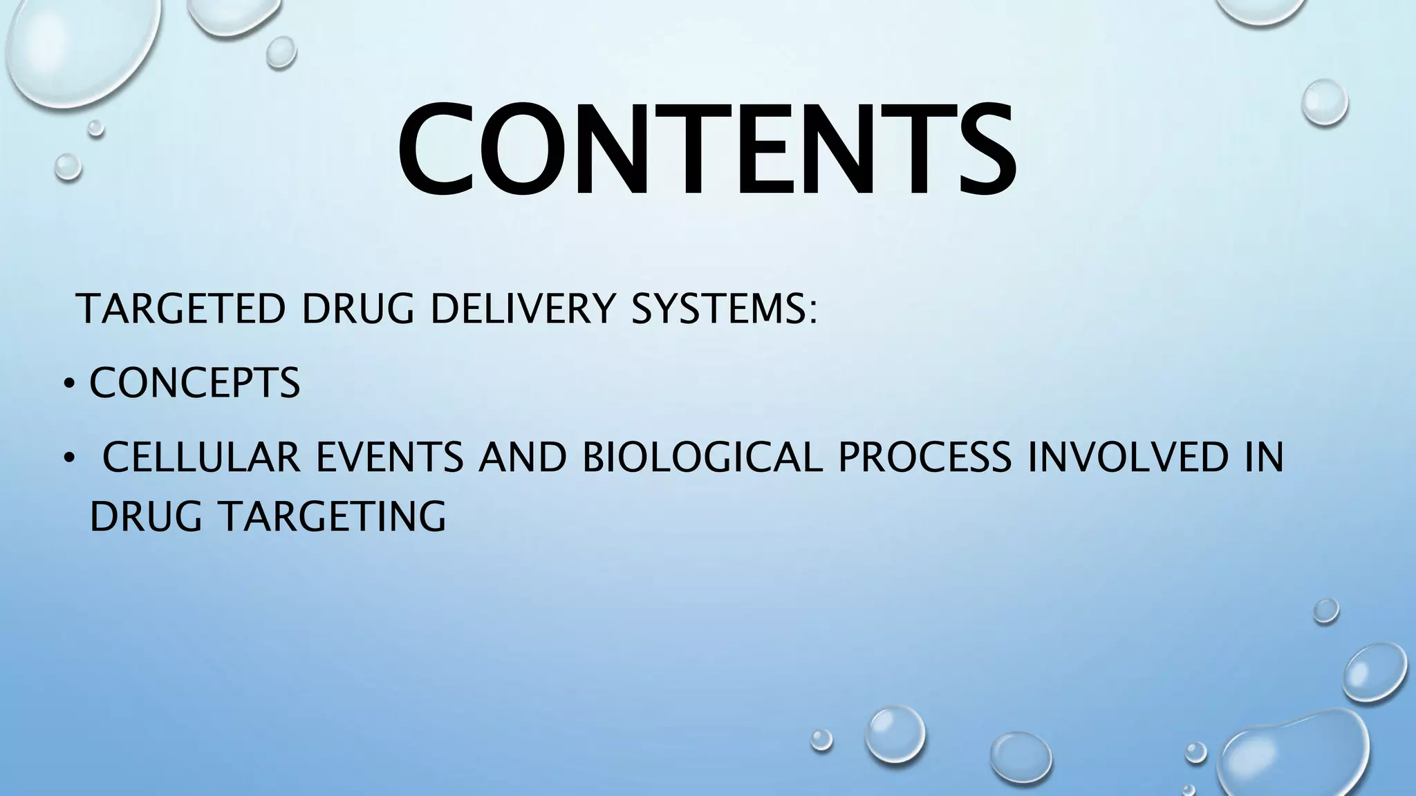 Targeted drug delivery system | PPTX