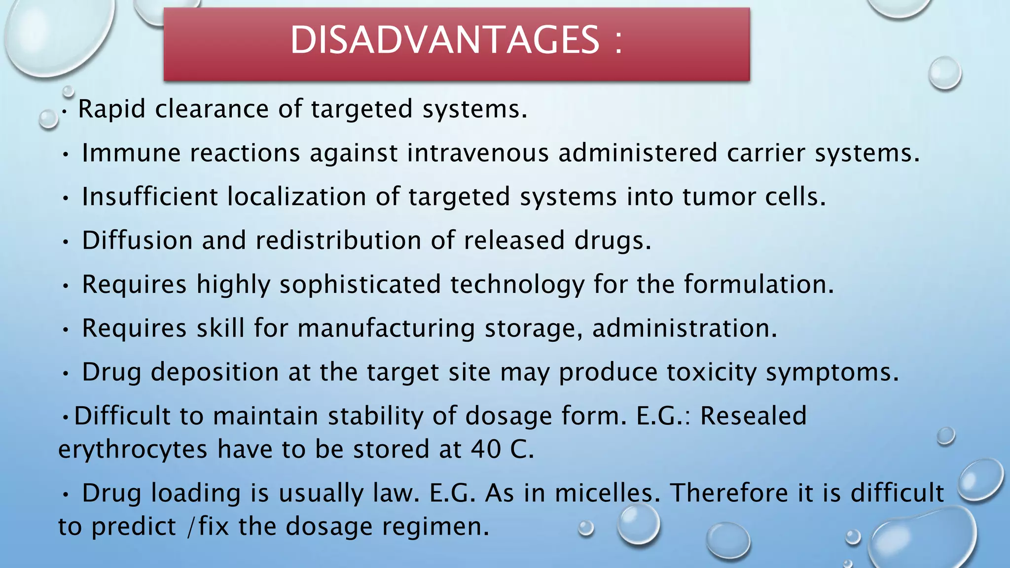 Targeted drug delivery system | PPTX