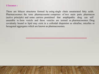 Targeted Drug Delivery System/TDDS/Nanomers | PPTX