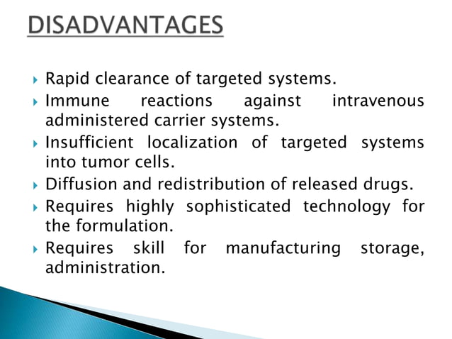 Targeted drug delivery system | PPT