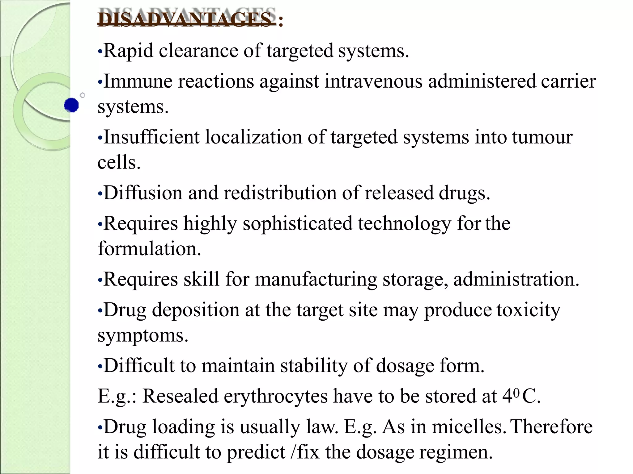 Targeted drug delivery system | PPTX