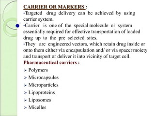 Targeted drug delivery system | PPTX