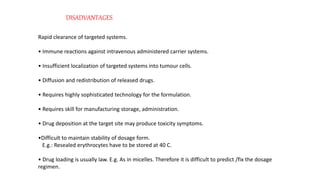TARGETED DRUG DELIVERY SYSTEMS 1.pptx123 | PPTX