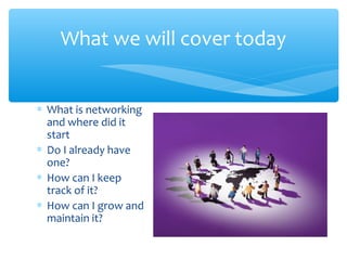 Targeted Networking Building And Maintaining Your Network No Audio ...