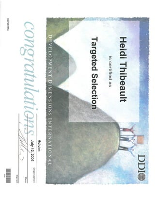 Targeted Selection | PDF