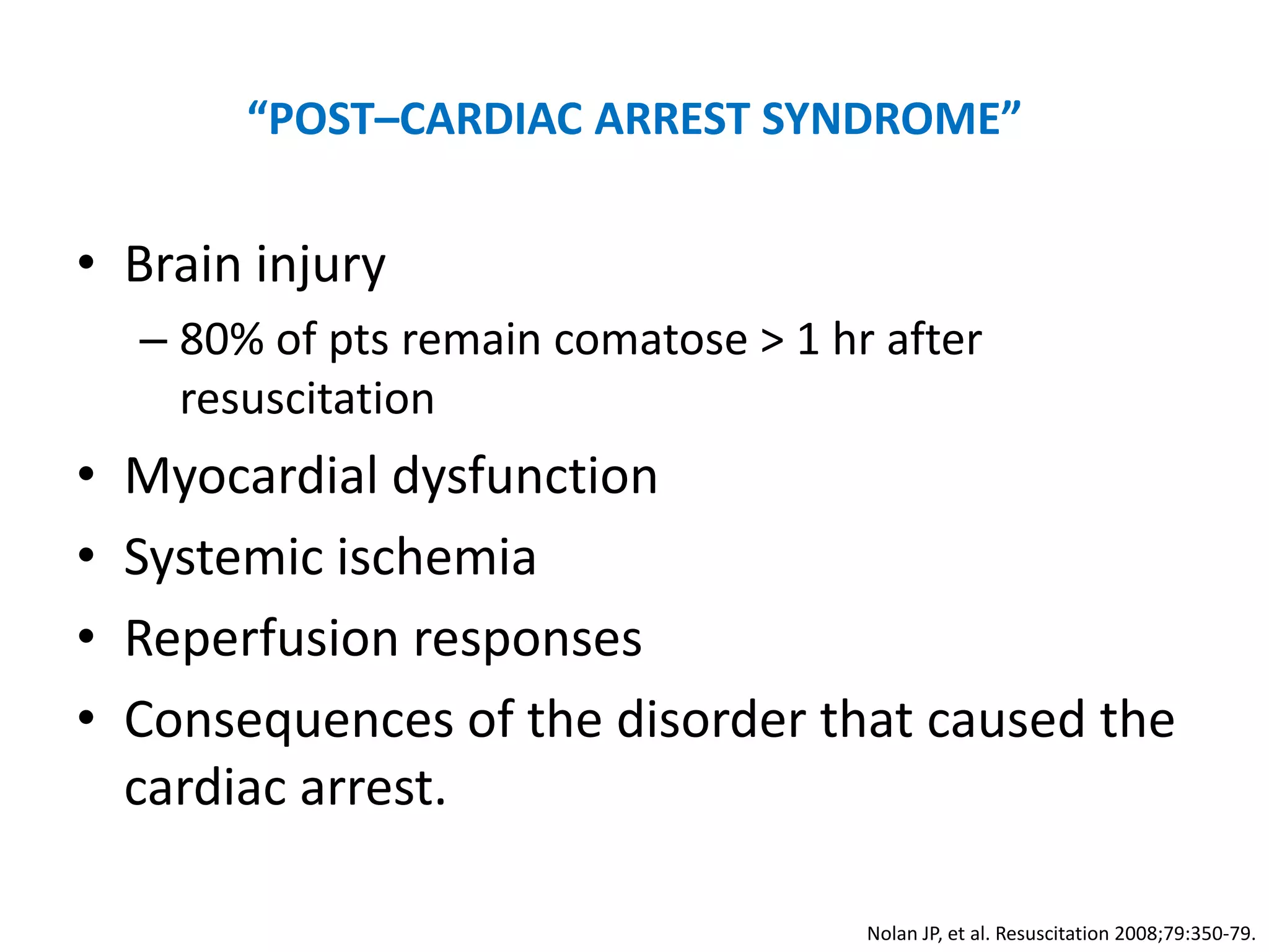 Targeted Temperature Management (Therapeutic Hypothermia) in Critical ...