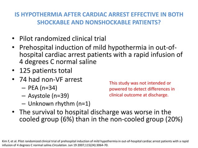 Targeted Temperature Management (Therapeutic Hypothermia) in Critical ...
