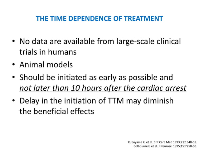 Targeted Temperature Management (Therapeutic Hypothermia) in Critical ...