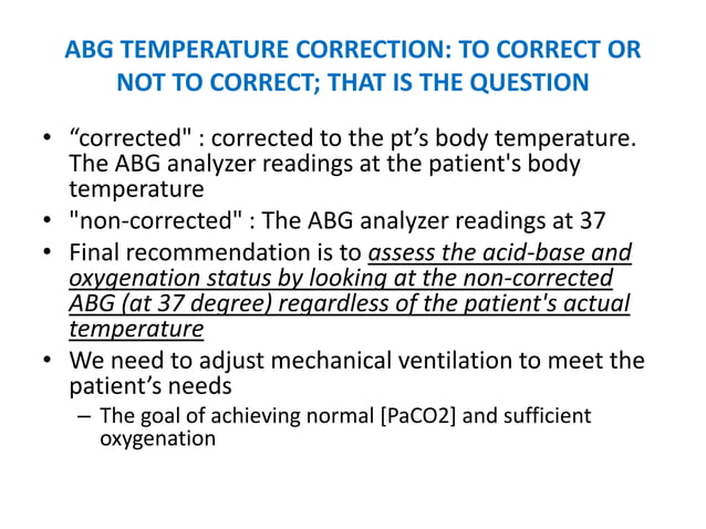 Targeted Temperature Management (Therapeutic Hypothermia) in Critical ...