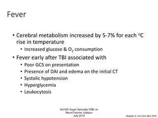 Targeted temperature management in traumatic brain injury | PPTX