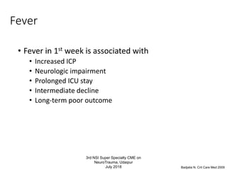 Targeted temperature management in traumatic brain injury | PPTX